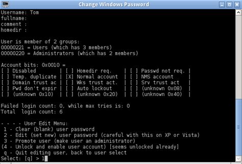How To Reset Forgotten Windows Password With Ultimate Boot Cd Ubcd Password Recovery