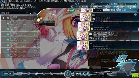 Osu Mania Boom Boom Satellites Lay Your Hands On Me X13 Fl 9502