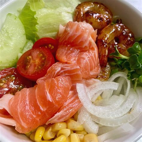 다이어트 레시피로 연어포케 샐러드와 치폴레소스만들기