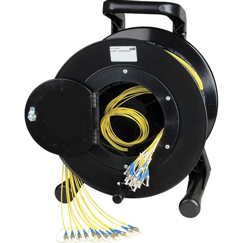 Camplex Duplex ST Single Mode Fiber Optic Tactical