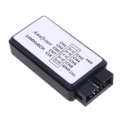 USB Logic Analyzer 24MHz 8 Channel 24M Seconds Deb Grandado