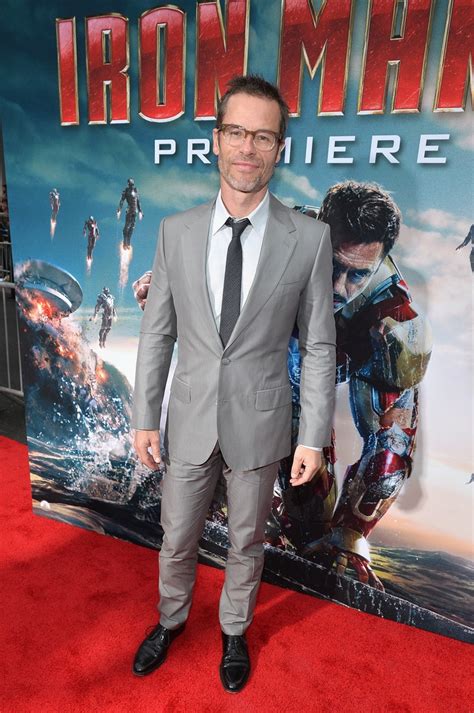 Actor Guy Pearce Attends Marvels Iron Man 3 Premiere At The El