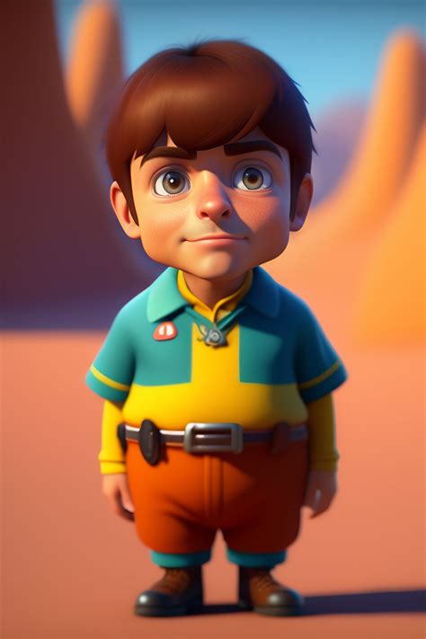 Lexica Nicolas Hulot As A Pixar Disney Character Caricature Cute From