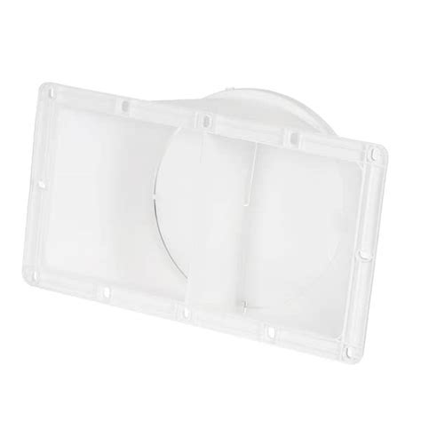 Backdraft Damper 7 75 Duct Connector Air Duct Backflow Valve White