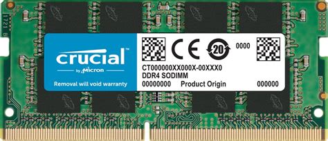 Buy Crucial RAM 8GB DDR4 3200MHz CL22 (or 2933MHz or 2666MHz) Laptop ...