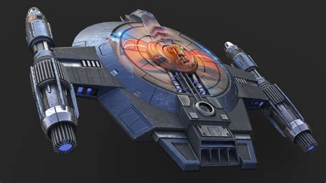 Lancer Class Spaceship Angel 86 3d Model By Mak21