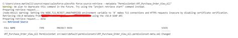 Getting Metadata Api Request Failed Cannot Read Properties Of Null Reading Split When
