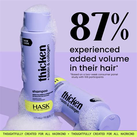 Thicken Shampoo And Conditioner Hask Beauty