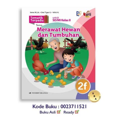 Jual Buku Tematik Terpadu Kelas 2 Sd Kurikulum 2013 Revisi K13n