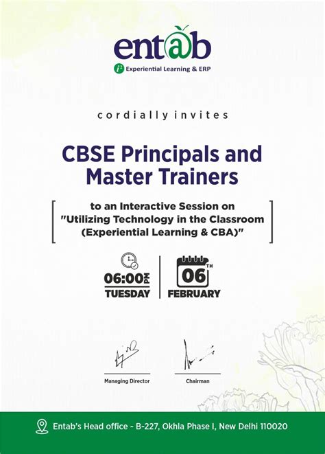 Dear Esteemed Master Trainers We Extend Our Heartfelt Gratitude For
