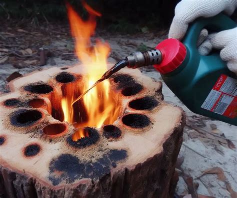 How To Remove A Tree Stump Alternative Methods Sharingideas Me