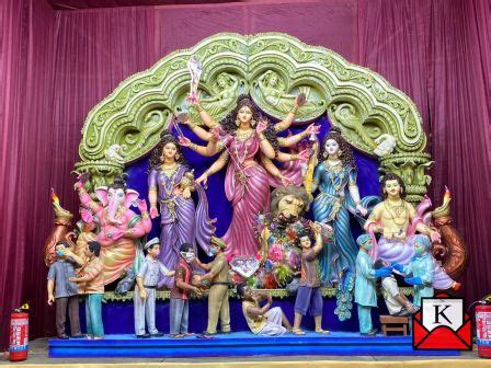 Mohammad Ali Park Durga Puja Inaugurated The Kolkata Mail