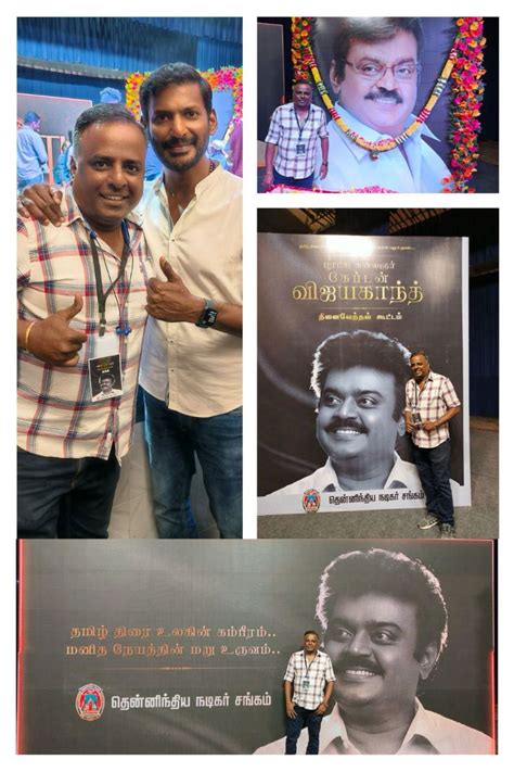 Senthil Kumaran On Linkedin Rememberingcaptainvijayakanth Siaa Gratitude