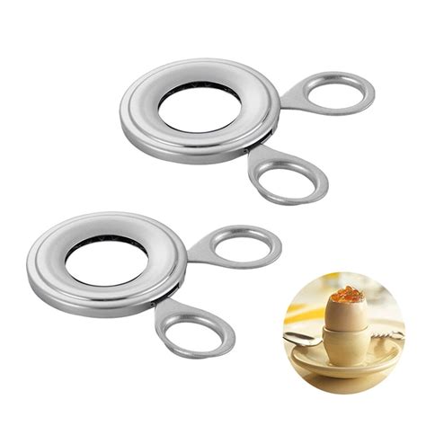 Eggshell Cutter Stainless Steel Scissors Cracker Tool Seperator Sticky Rice M 2 Pcs Walmart Com