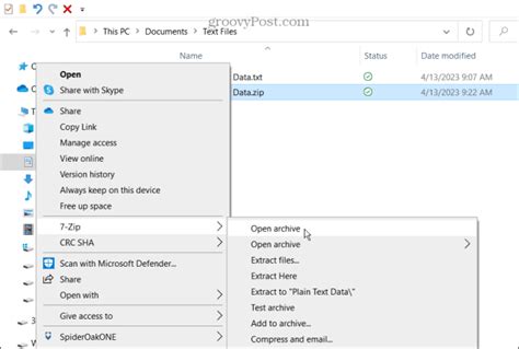 How To Password Protect A Text File