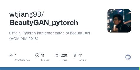 GitHub Wtjiang BeautyGAN Pytorch Official PyTorch Implementation Of BeautyGAN ACM MM