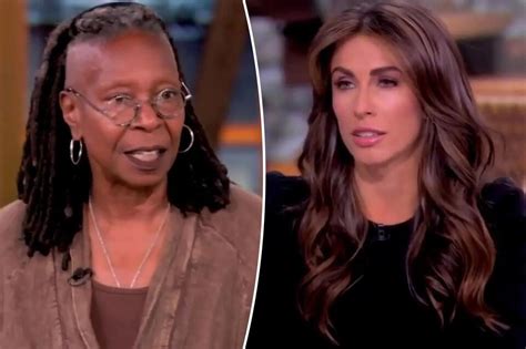 Whoopi Goldberg Clashes With ‘view Co Host Alyssa Farah Griffin After