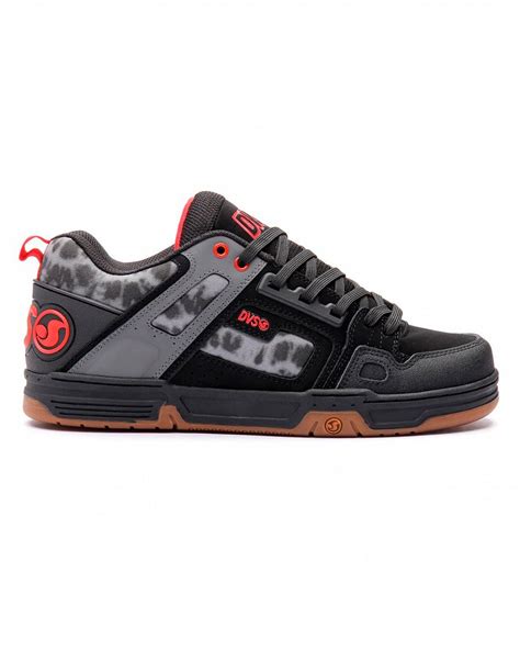 Кеды низкие мужские DVS COMANCHE BLACK CHARCOAL PRINT купить с ...