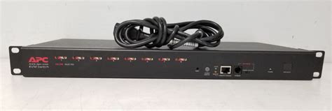 Apc Ap5201 8 Port High Density Kvm Switch Multi Platform W Ears L671 731304221289 Ebay