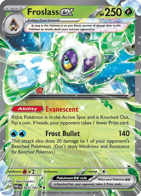 Iron Valiant Ex 089182 Sv04 Paradox Rift Pokemon