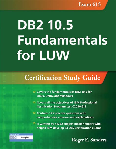 db2 10 5 fundamentals for luw exam 615 mc press bookstore