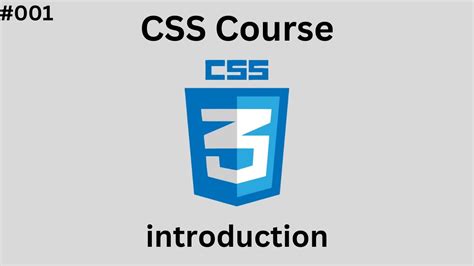 درس 001 مقدمة وماذا احتاج للبدء في كورس ال Css كورس Css Youtube