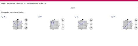 solved draw a graph that is continuous but not