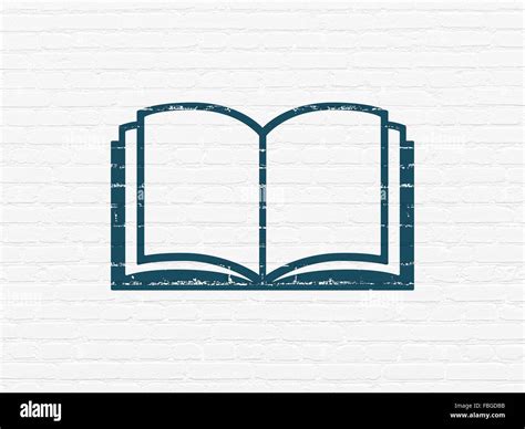 Science Concept Book On Wall Background Stock Photo Alamy