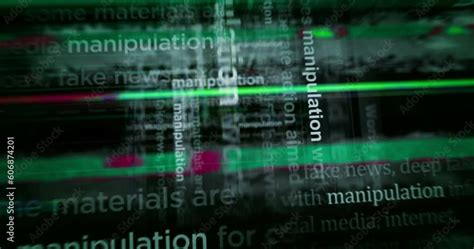 Manipulation Disinformation Hoax And Social Media Deep Fake News Headline News Titles Across