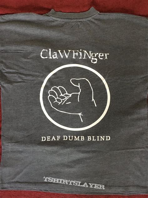 Clawfinger Deaf Dumb Blind Promo 93 Tshirtslayer Tshirt And