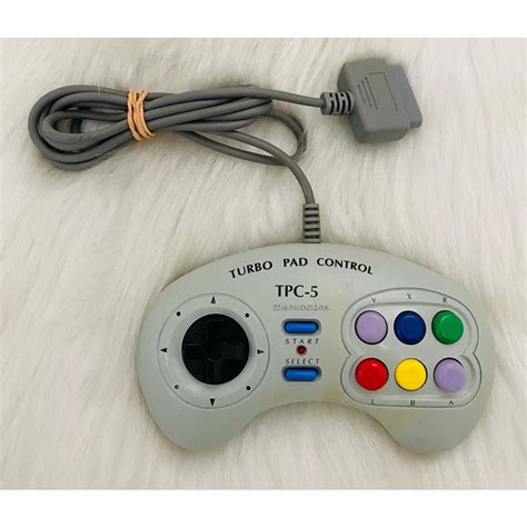 Super Nintendo Dynacom Controle Turbo Pad Control TPC 5 Shopee Brasil
