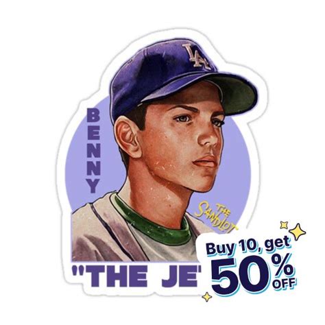 The Jet The Sandlot Hambino Baseball Sticker For Sale By