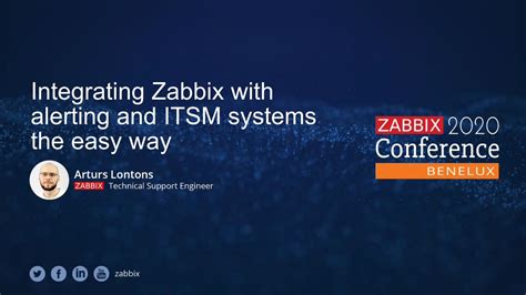 Pdf Integrating Zabbix With Alerting And Itsm Systems The Easy Way