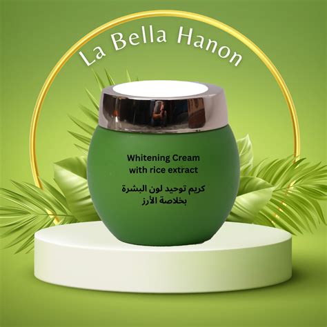 كريم توحيد لون البشرة بخلاصة الأرز La Bella Hanon