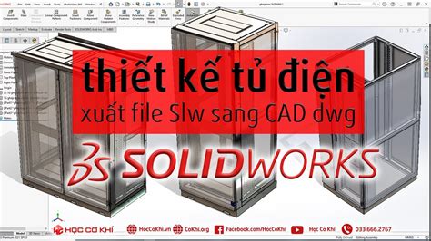 [hoccokhi] Xuất File Solidworks Sang Autocad Dwg Dxf Phần 26 Youtube