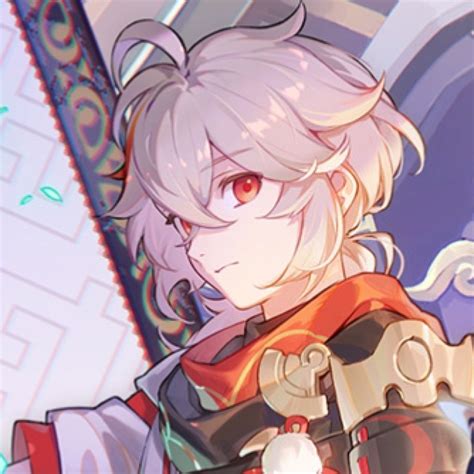 Kazuha Kaedehara Icon — Genshin Impact I Icon Impact Anime Art Art