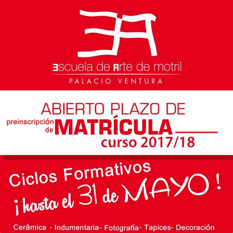 Diseño de Interiores Escuela de Arte de Motril Abierto plazo de preinscripciones para los