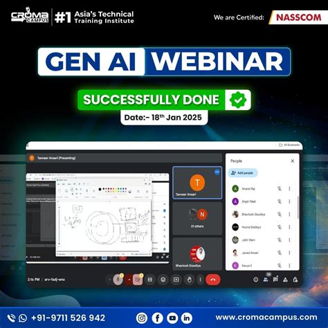 Croma Campus Pvt Ltd On Linkedin Genai Aiwebinar Cromacampus