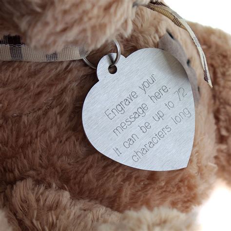 Personalised Teddy In A Tin Gettingpersonal Co Uk