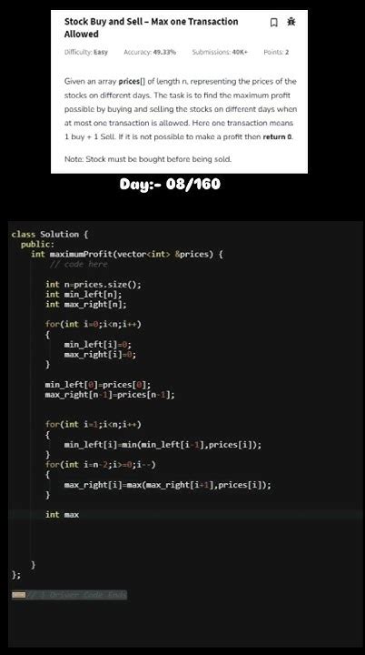 Max Profit Stocks Buy And Sell Multiple Transaction Allowed Array