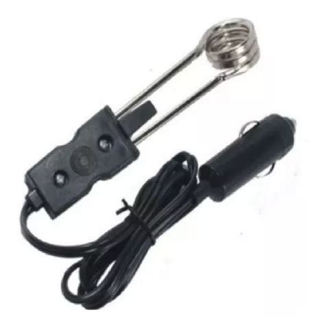 Calentador Eléctrico Portátil 12v Camping Café Agua Auto MercadoLibre