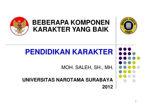 Ppt Pendidikan Karakter Powerpoint Presentation Free Download Id