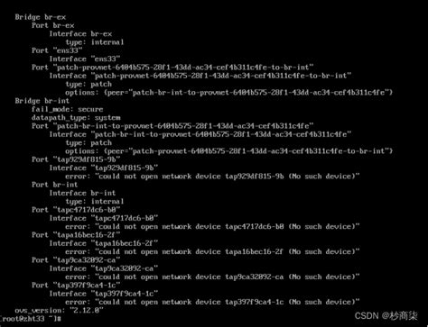 OpenStack云计算十二OpenStack网络管理验证OVN网络的部署和配置理解集成OVN的OpenStack网络服务验证