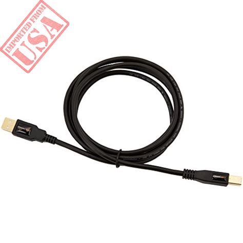 AmazonBasics USB Cable A Male To B Male Feet Meters