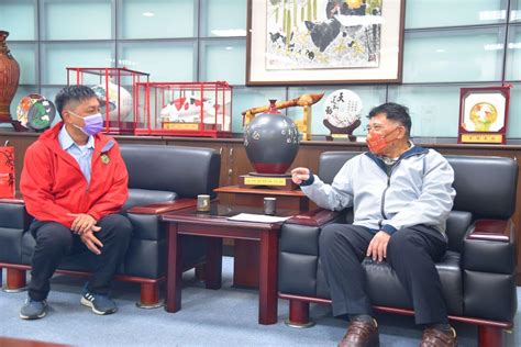 南投縣凍頂茶葉發展協會拜會縣府 向陳正昇副縣長請益