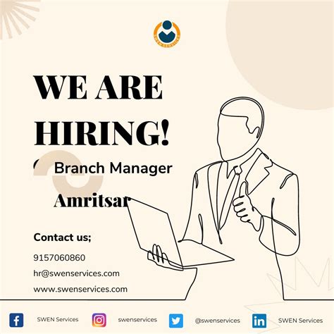 swen services on linkedin hiringalert branchmanager swenservices