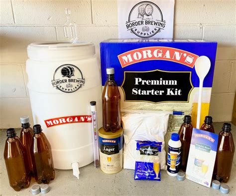 Premium Brewery Homebrew Starter Kit Border Brewing Supplies