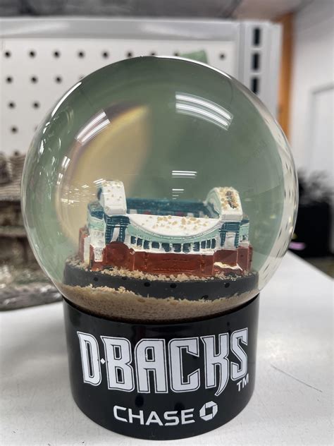 Found A Really Neat Snow Globe Of The D Backs Stadium Rdiamondbacks