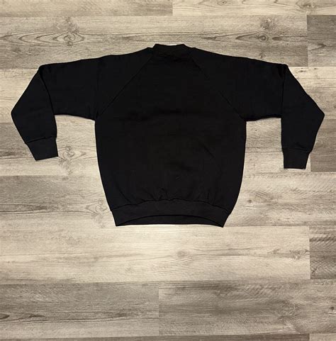 Vintage Wacky Races Dick Dastardly Black Sweater Size Gem
