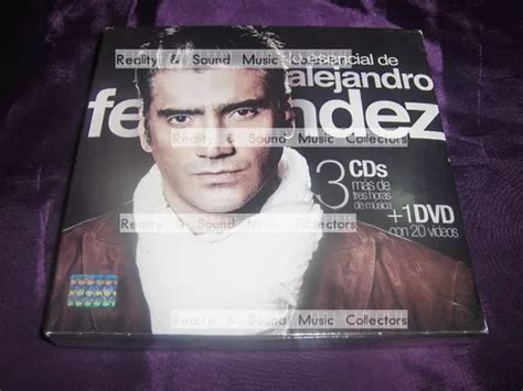 Lo Esencial De Alejandro Fernandez 3 Cds Dvd De Coleccion MercadoLibre